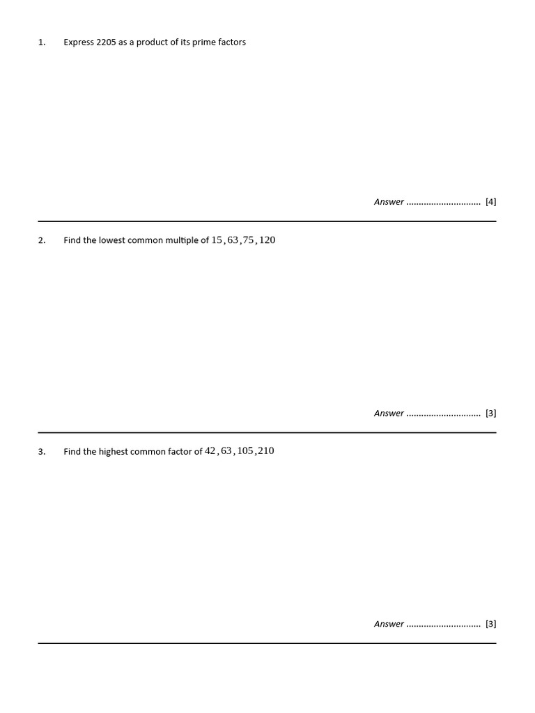Grade 08 - Term 1 - Math D Exam | PDF | Mathematics | Arithmetic