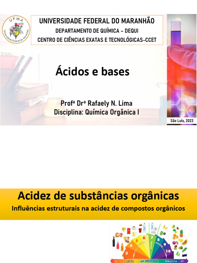 Cidos e Bases-1-47 | PDF | Ácido | Aromaticidade