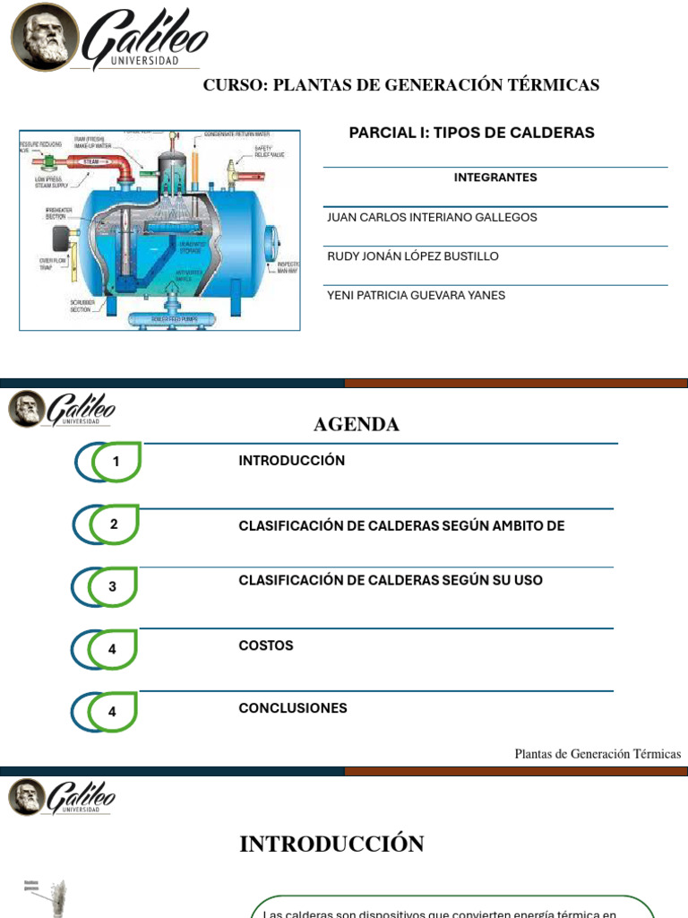 Clasificación de Calderas Térmicas | PDF | Vapor | Uso eficiente de energía