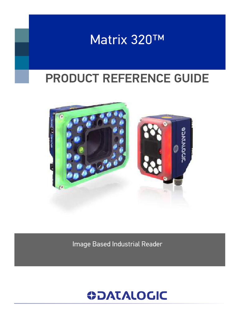 Datalogic-MATRIX-320™-Fixed-Imager-Barcode-Scanner-Reference-Guide | PDF