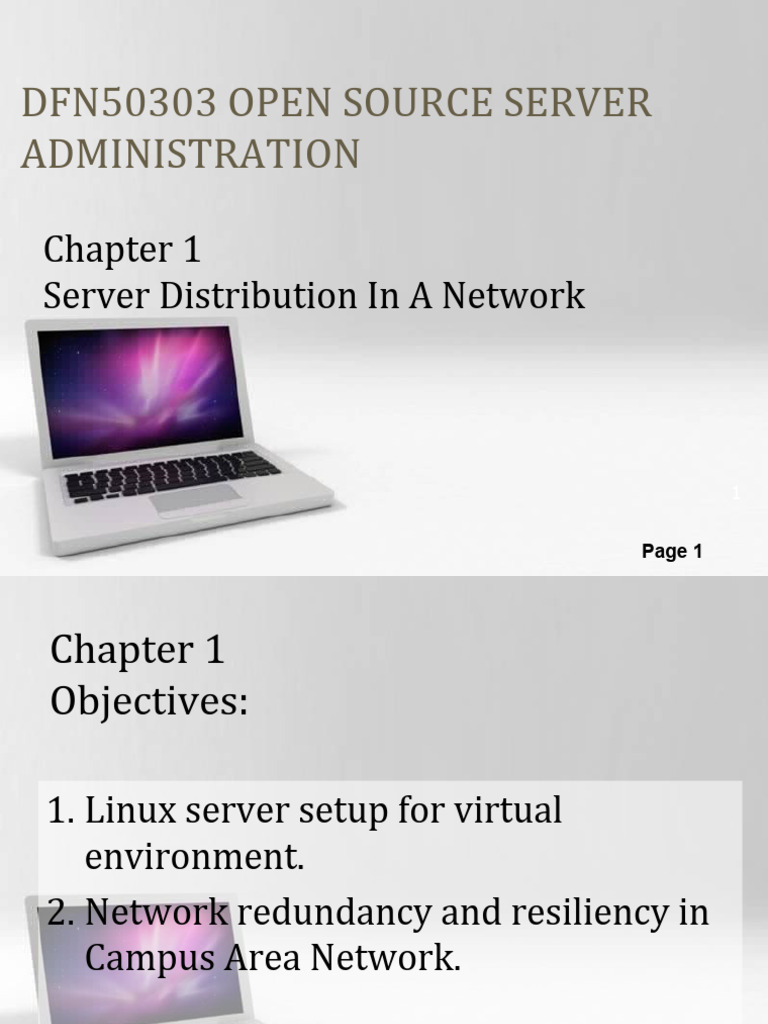 Chapter 1 Server Distribution in a Network | PDF | Virtualization | Computer Network