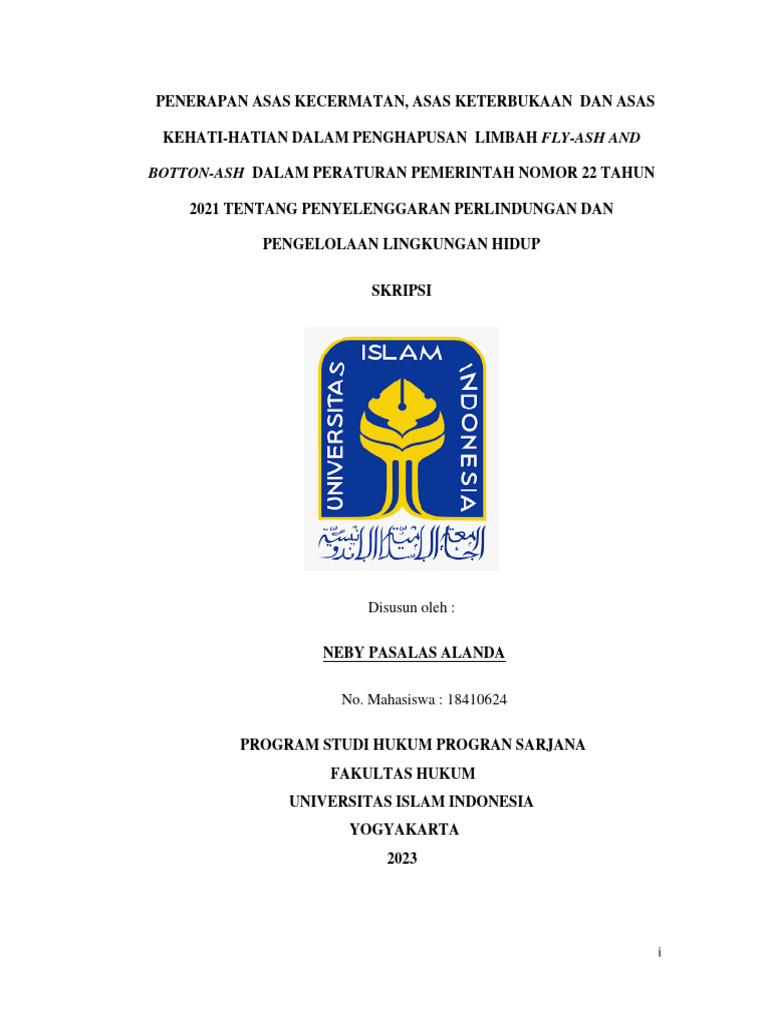 18410624-NEBY PASALAS ALANDA-HAN (Penerapan Asas Kecermatan, Asas ... 18410624-NEBY PASALAS ALANDA-HAN (Penerapan Asas Kecermatan, Asas ...