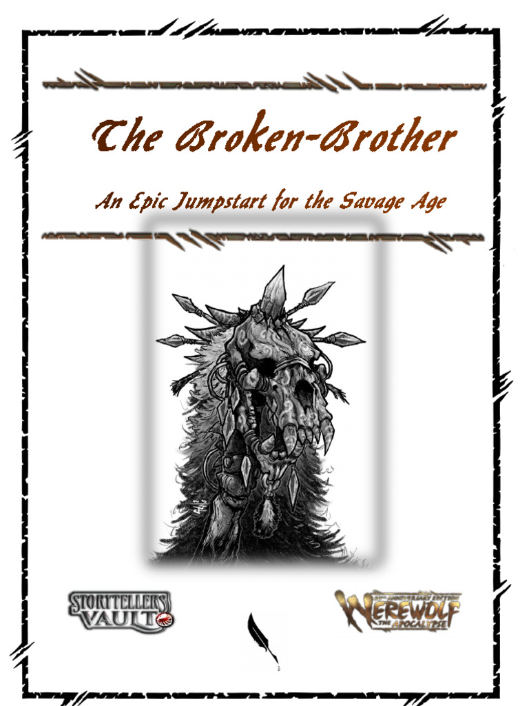 The Savage Age Epic Jumpstart The Broken Brother | PDF | Poetry