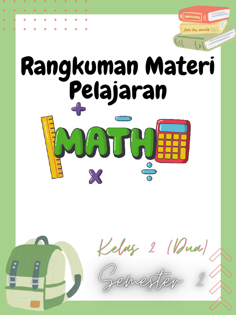 Rangkuman Materi Kelas 2 Semester 2 | PDF