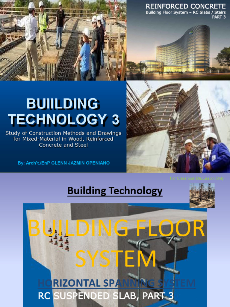 RC Horizontal-Spanning-System Floor-System RCSlab-Stair Part3 | PDF ...