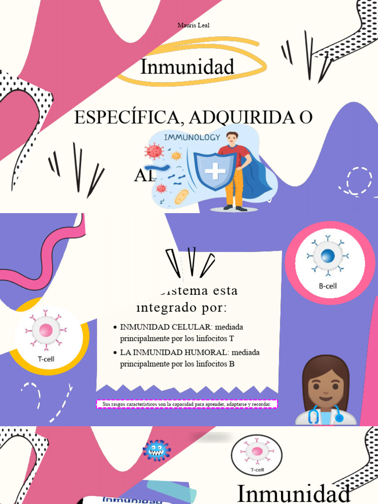 Inmunidad Especifica | PDF | Sistema inmune | Anticuerpo