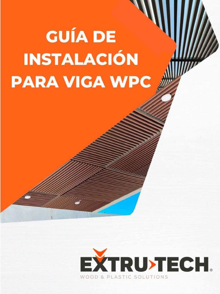 Guía de Instalación Viga Extrutech | PDF | Viga (Estructura)