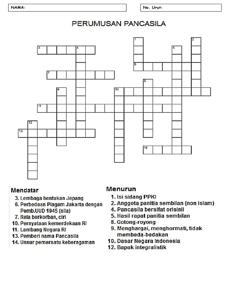 TTS Pendidikan Pancasila 1 | PDF