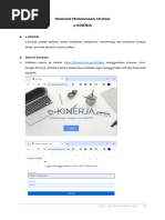 Ekinerja BKN - Petunjuk Pelaporan SKP Melalui Ekin BKN | PDF