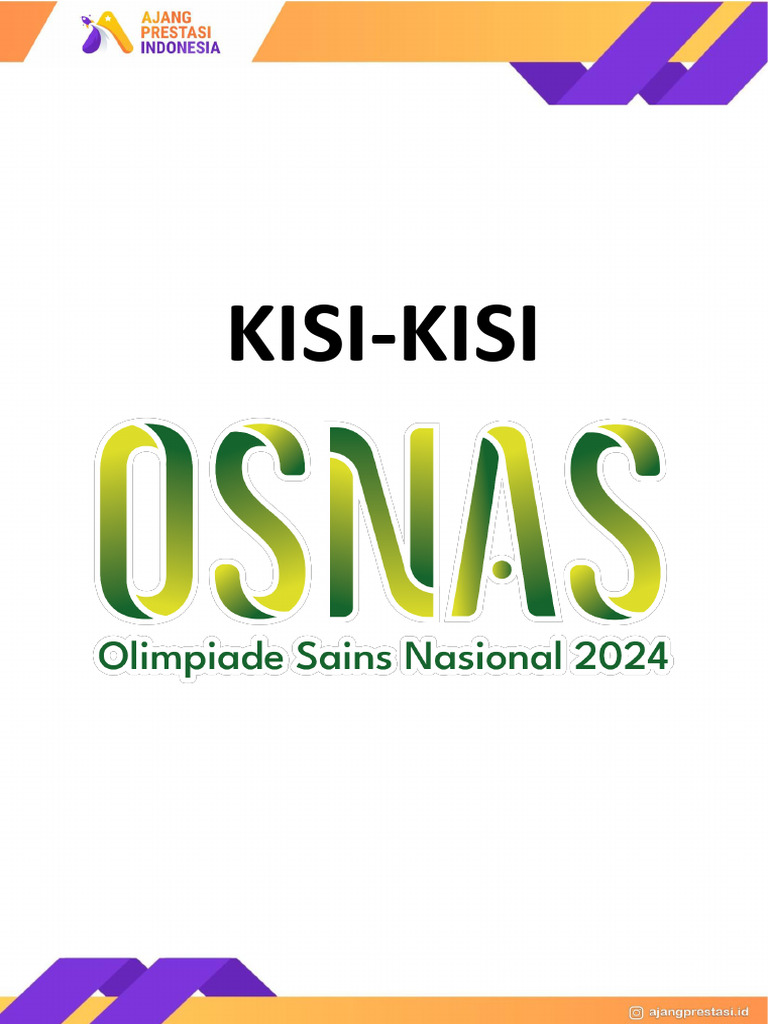 Kisi-Kisi Osnas 2024 | PDF