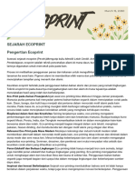 Proses Pembuatan Ecoprint Kain | PDF