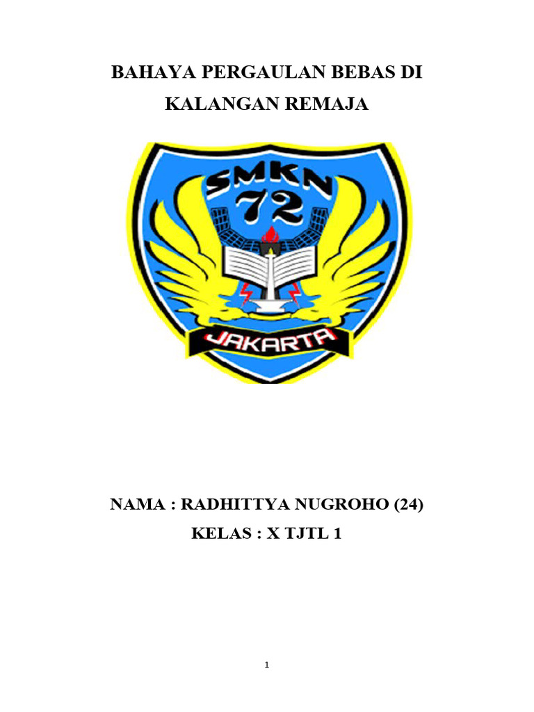 Bahaya Pergaulan Bebas Remaja | PDF