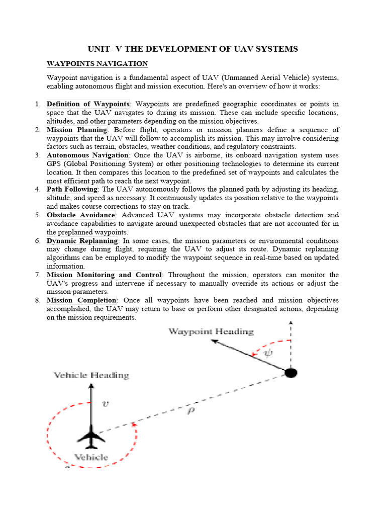 Unit 5 Uav | PDF | Unmanned Aerial Vehicle | General Atomics Mq 1 Predator
