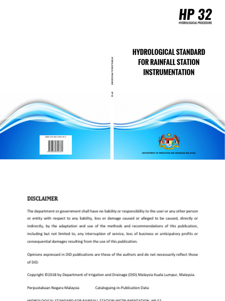 HP32 | PDF | Precipitation | Radar