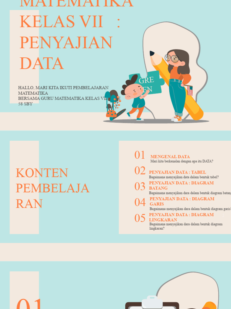 Contoh PPT Penyajian Data | PDF
