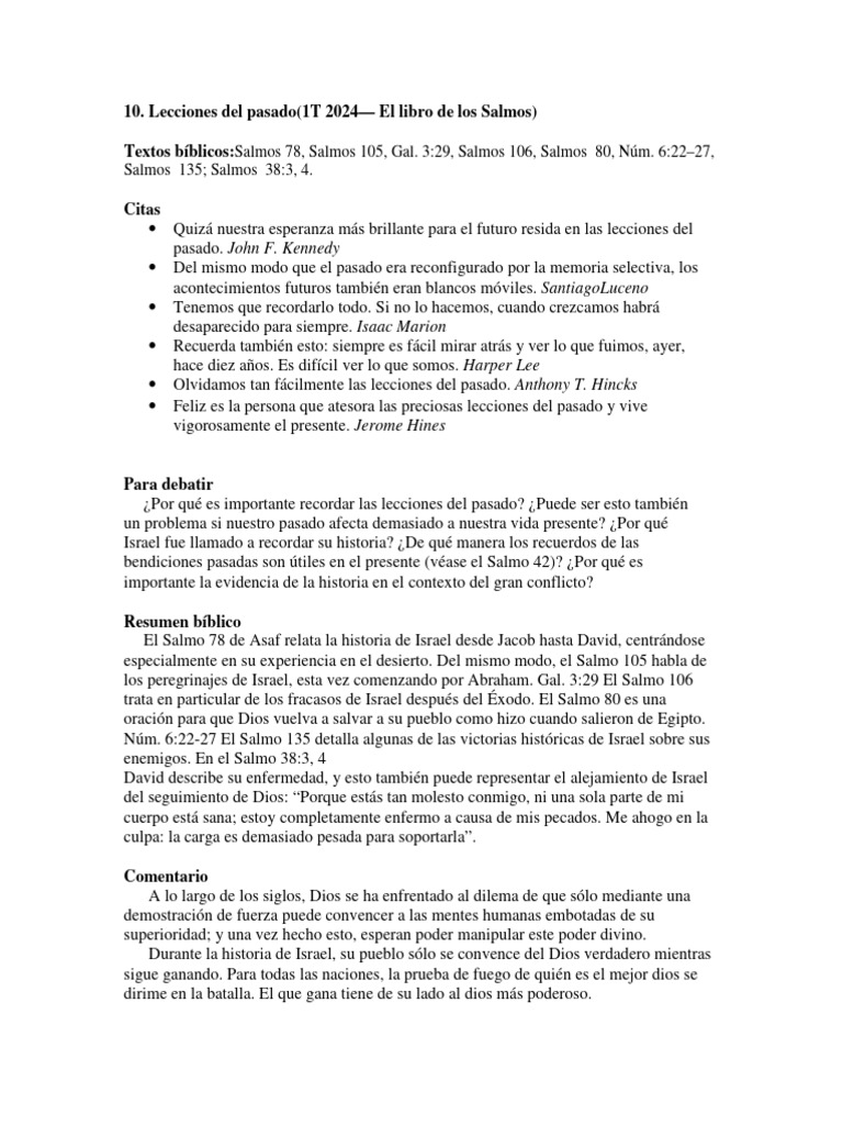 Salmos 10 Pdf Salmos Jesús