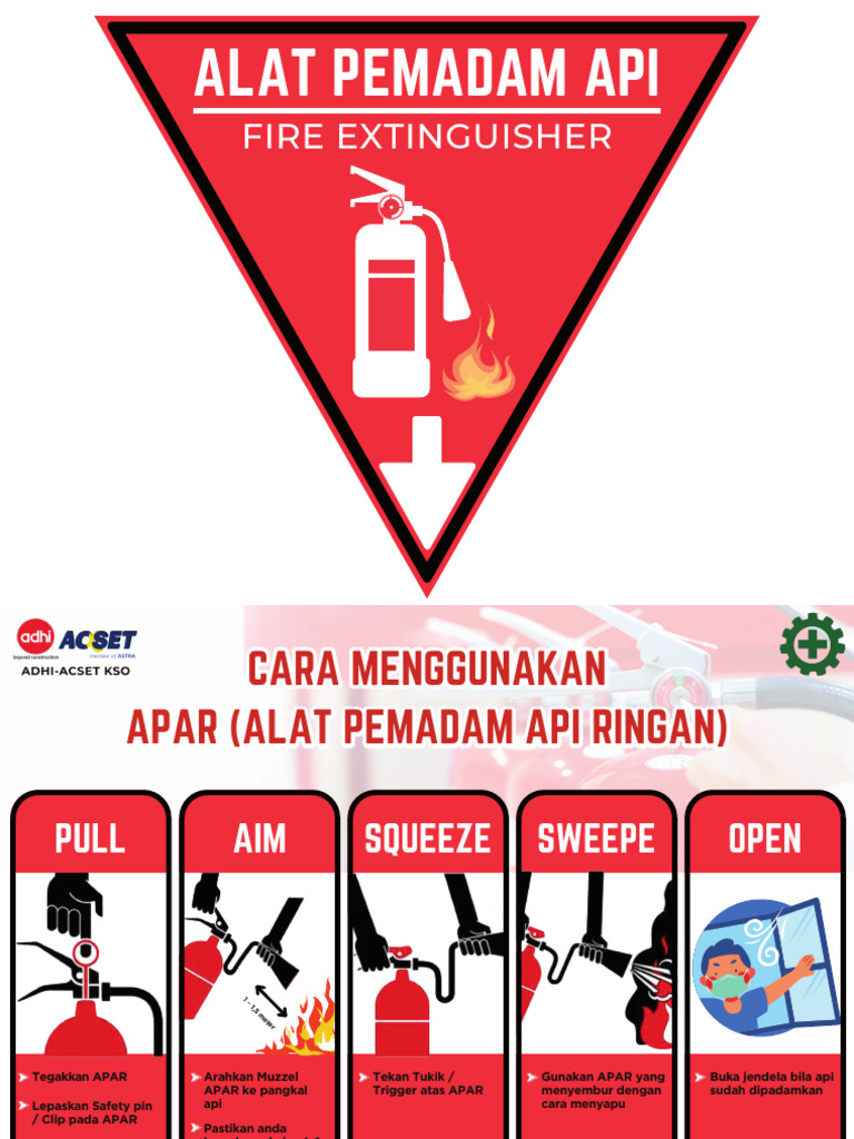 Stiker - Alat Pemadam API Ringan | PDF