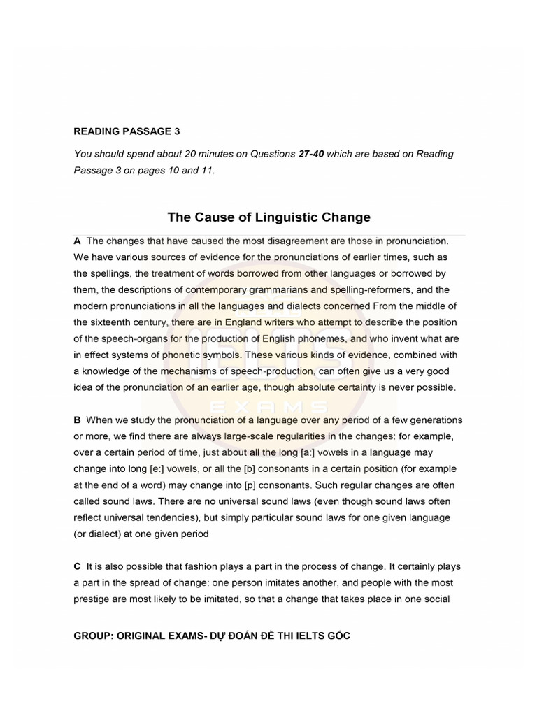 Reading Pass 3 - 8 | PDF