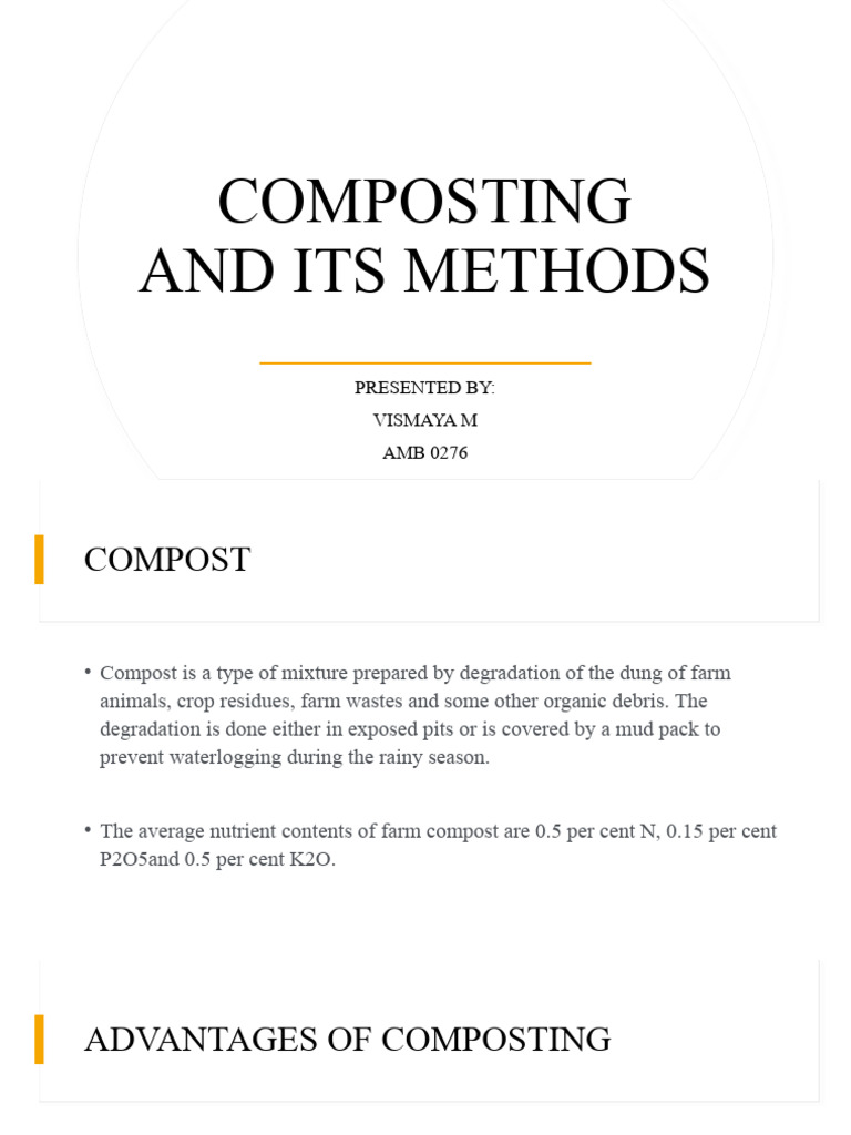 Composting | PDF | Compost | Soil