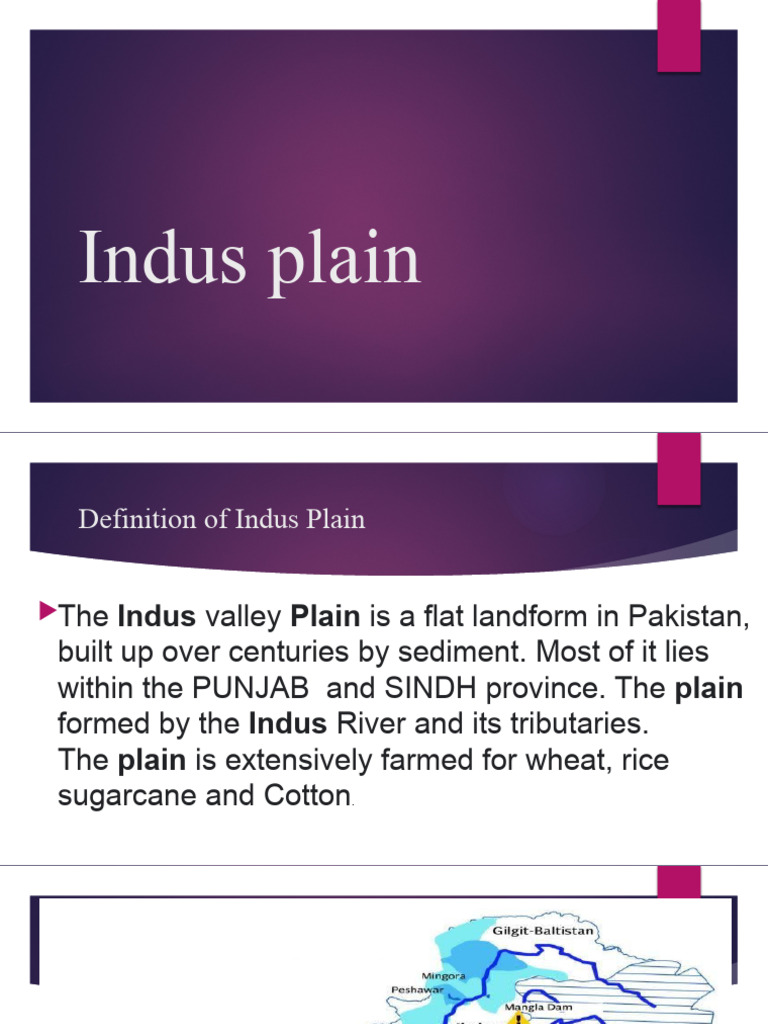 Indus Plain: Geography & Features | PDF