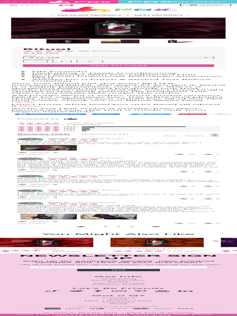 Ritual - Burgundy Hair Dye Arctic Fox 2 | PDF | Color