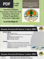 Permen LHK No 5 Tahun 2021 | PDF