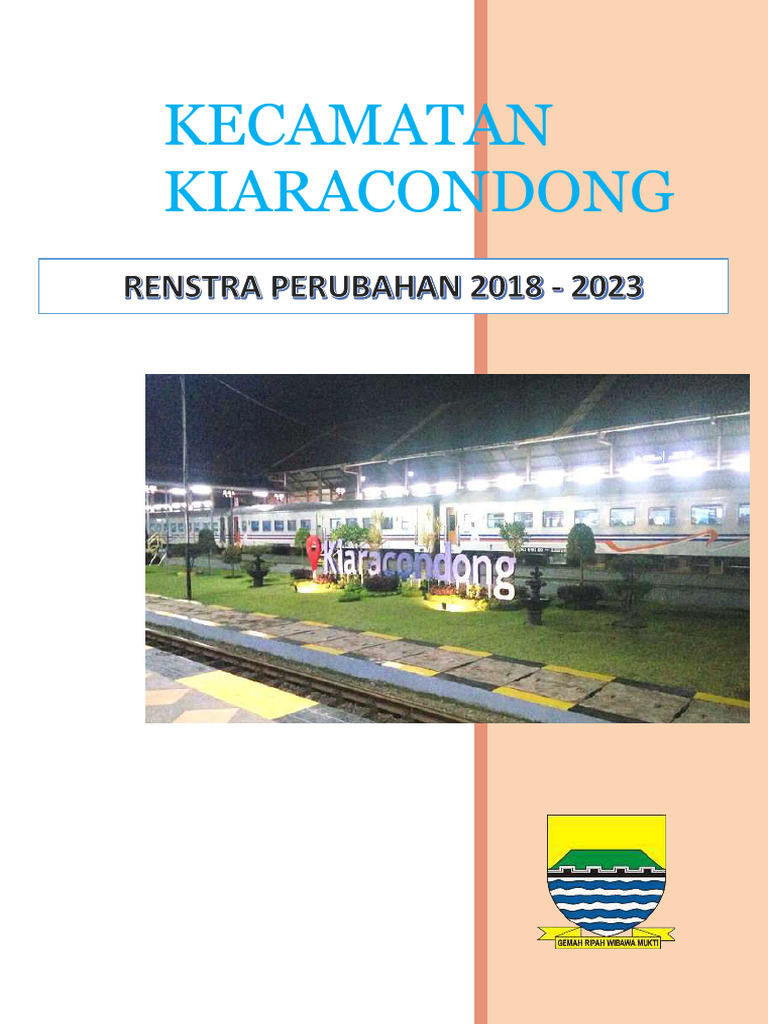 1 Dokumen Renstra Perub 2018 2023 Kec Kiaracondong - Compressed | PDF