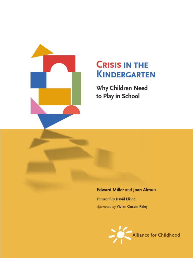 Kids Need Play | PDF | Teachers | Early Childhood Education