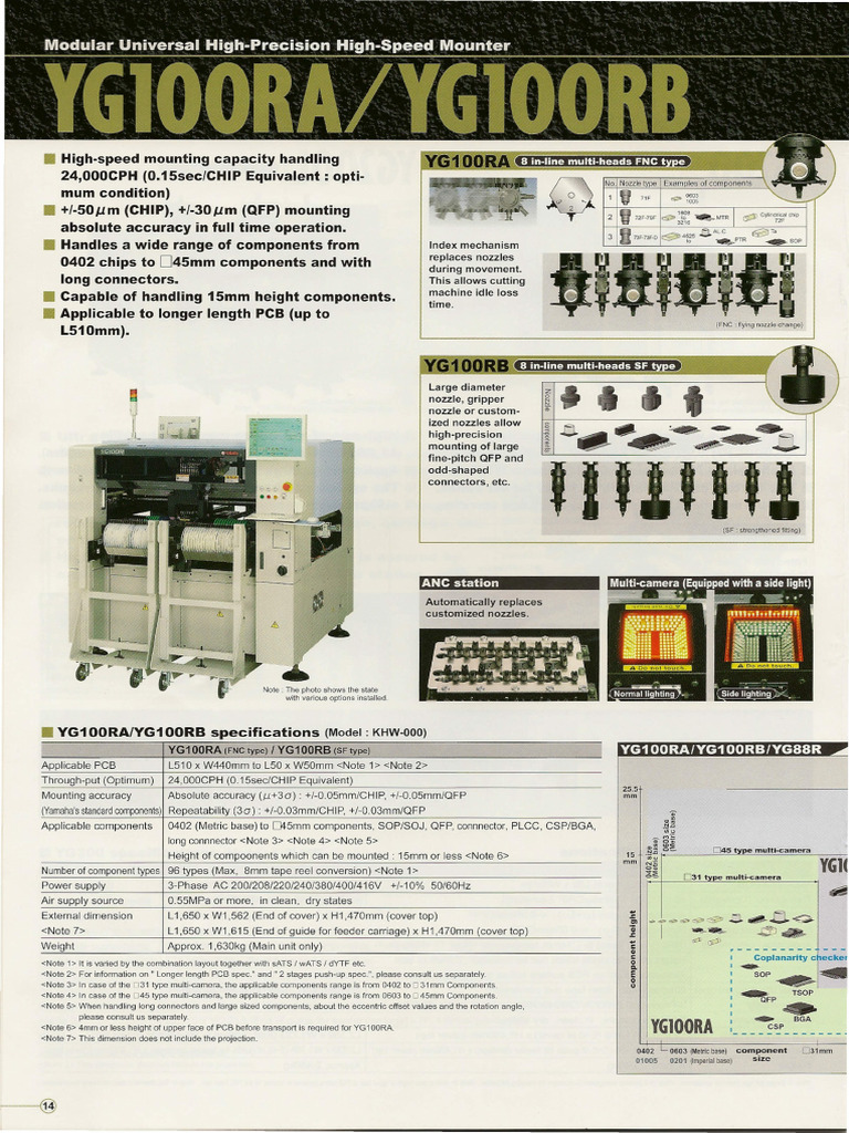 YAMAHA YG100RA YG100RB | PDF | Manufactured Goods | Electrical Engineering