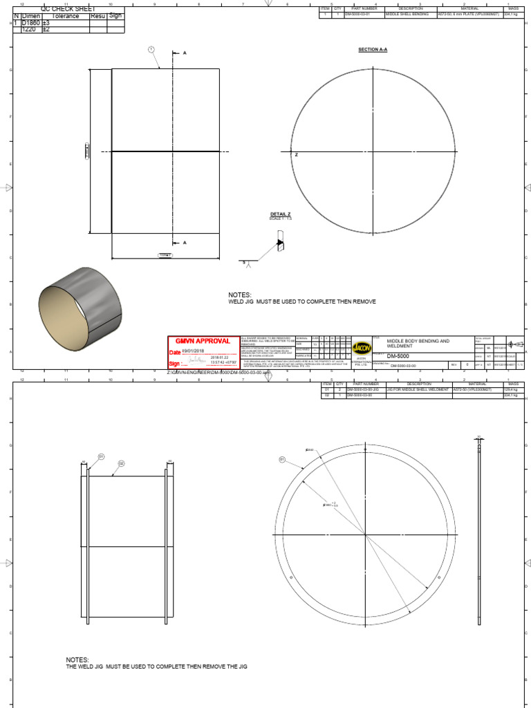 DM 5000 03 00 | PDF | Metal Fabrication | Industrial Processes