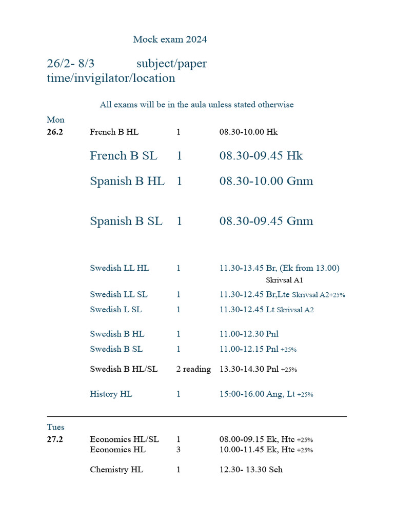 Mock Exam 2024 Student Version | PDF