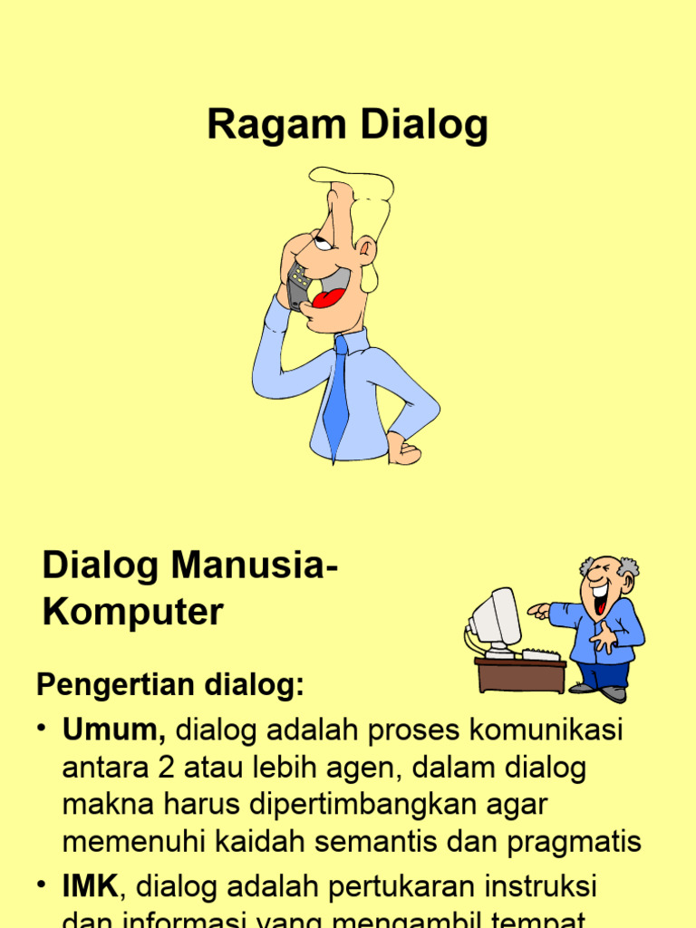 Panduan Dialog Manusia-Komputer | PDF | Seni