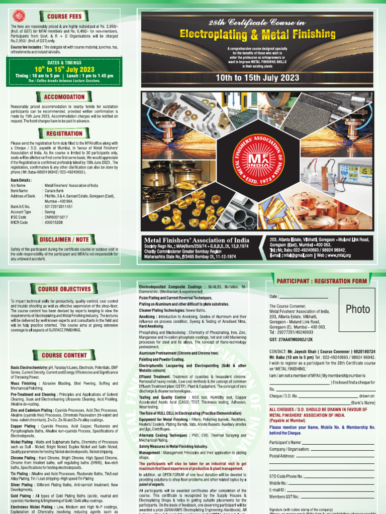 Certificate Course Brochure | PDF