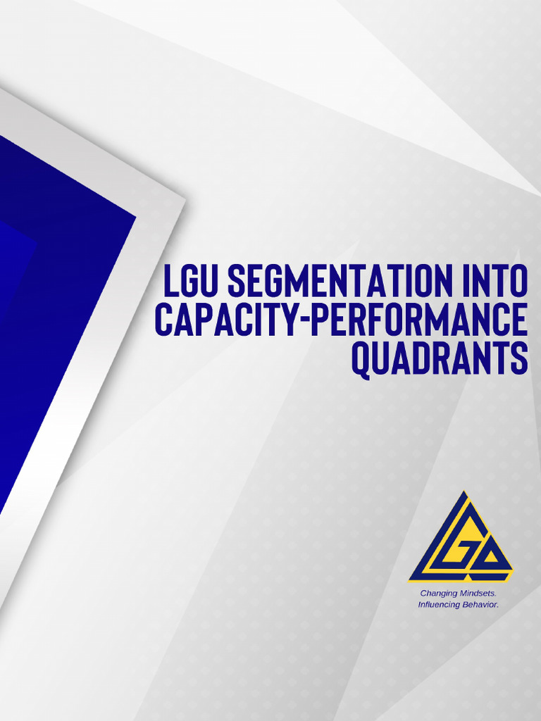 LGU Segmentation Report (Edt Mar 16) | PDF