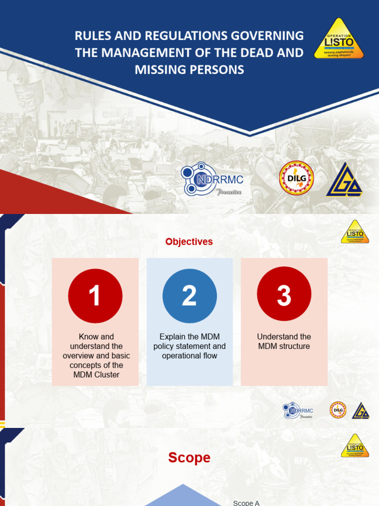 1 Module-1.-Rules-and-Regulations-Governing-the-Management-of-the-Dead-and-Missing Revised | PDF ...