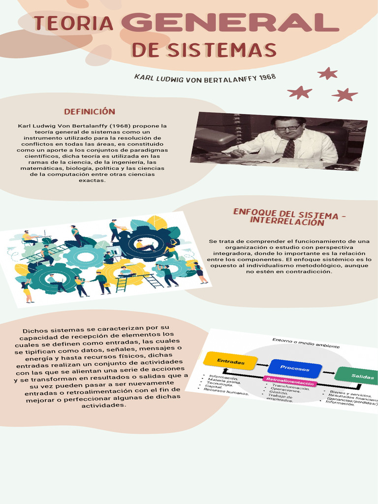 Infografia Teoria General de Sistemas | PDF | Informática