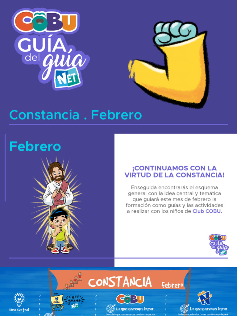 Fortaleciendo la Constancia en COBU | PDF | Amor | Oración