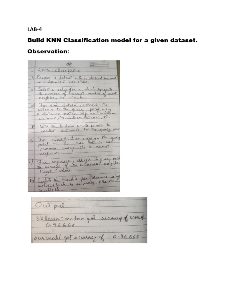 LAB-4 Report | Download Free PDF | Linear Regression | Regression Analysis