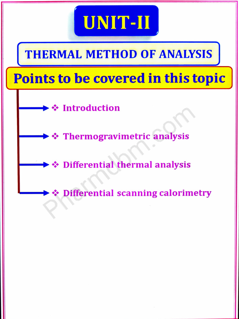 Advanced Instrumentation Techniques Unit 2 | PDF