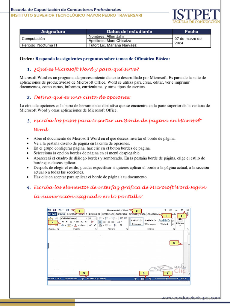 HERRAMIENTAS DE WORD ALLEN MERO | PDF