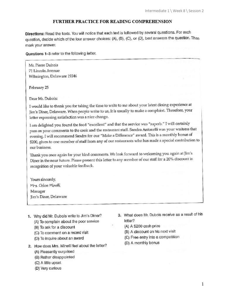 TC1 Week8 Session2 Handout | PDF TC1 Week8 Session2 Handout | PDF