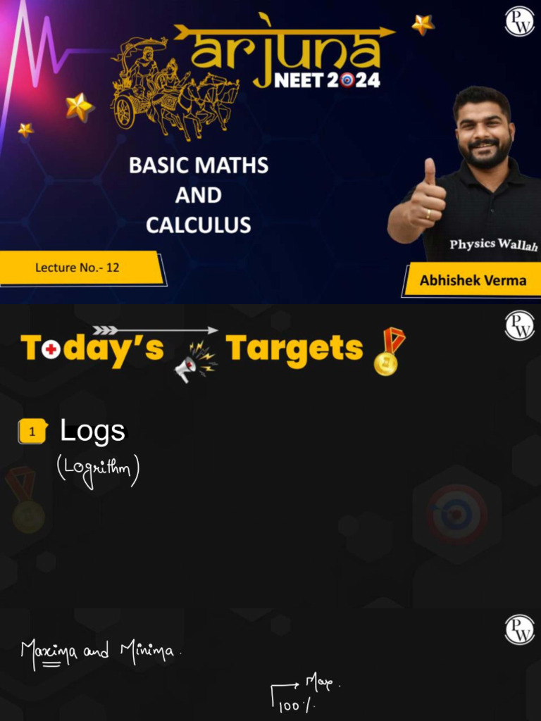 Basic Maths Class 12 | PDF