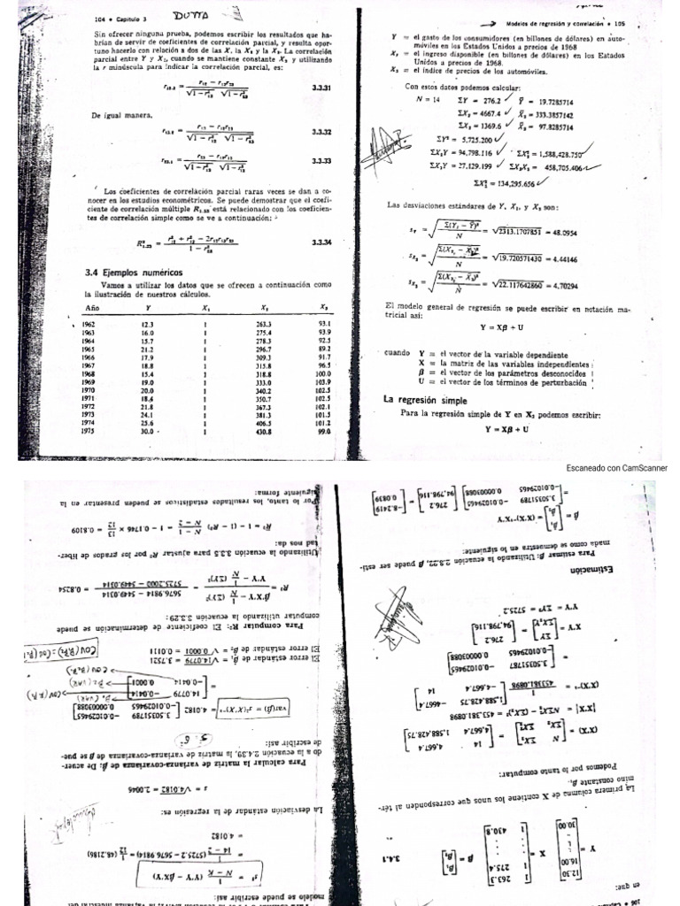 Ejercicio II - Econometría I. | PDF