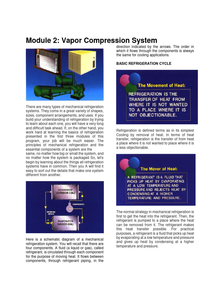 MODULE 2 | PDF | Heat Exchanger | Refrigeration