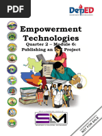 Etech - q2 - Mod3 - Developing An ICT Project For Social Change | PDF ...