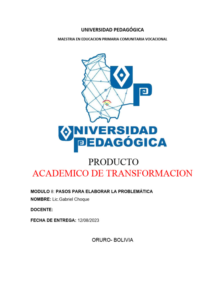 Modulo 8 | PDF | Enseñando | Maestros