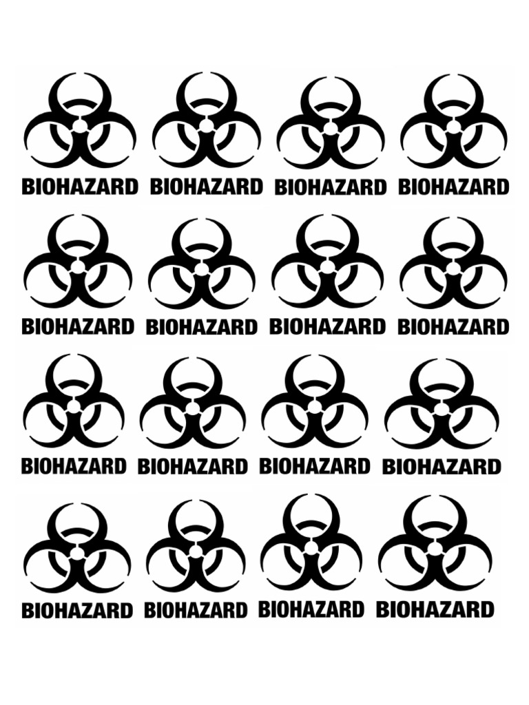 Bio Hazard Signage | PDF