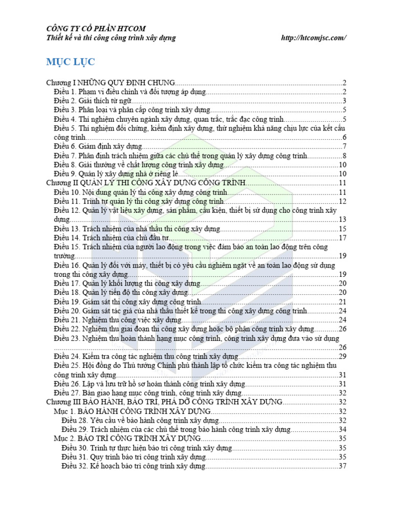 06 - 2021 - ND CP - Quy Dinh Chi Tiet Mot So Noi Dung Ve Quan Ly Chat Luong Thi Cong Xay Dung Va ...