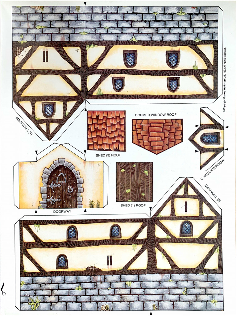 Warhammer Fantasy Building - White Dwarf 155 (1992) | PDF