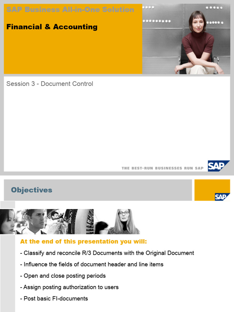 SAP Document Control in Finance | PDF | Debits And Credits | Invoice